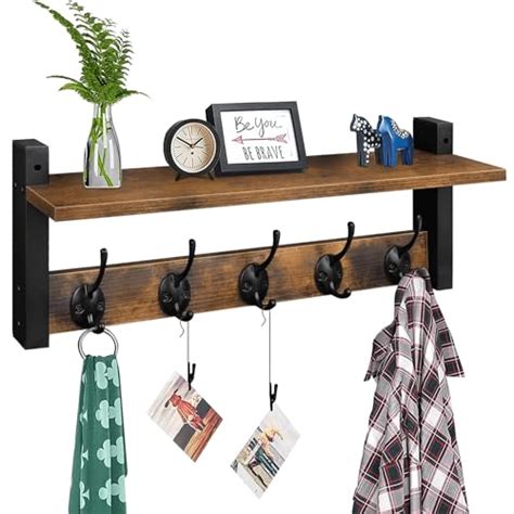 I Tested The Versatility Of A Shelf With Coat Hooks And It S A Game Changer For Organizing