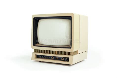 A Vintage Retro Personal Computer Monitor Stock Photo Image Of Concept Technology