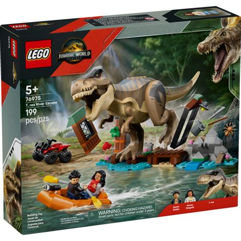 Lego Jurassic World Rebirth T Rex River Escape Toy Brands L Z Casey