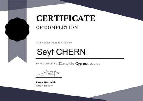 Seyf Cherni On Linkedin Qa Testing Cypress Framework Qacart