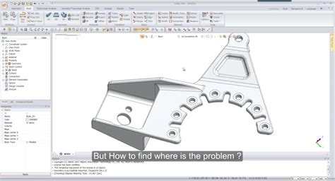 Simple Solution To Overcome Meshing Problems FEA For All