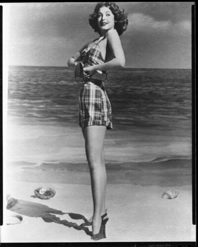 Arlene Dahl Sexy Leggy Glamour Pin Up Bathing Beauty Vintage 8x10 Dupe Negative Ebay