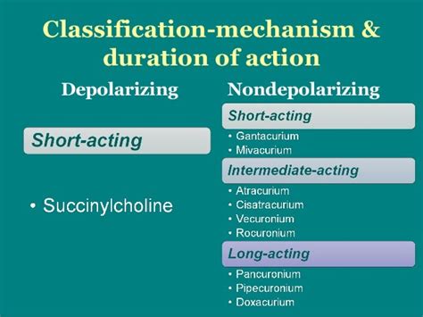 Neuromuscular Blocking Agents