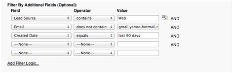 creating salesforce list views
