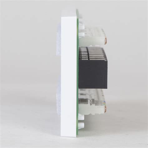 8 Port Cat 5e Data Module With Hook And Loop Adhesive Mounting Strips Icc