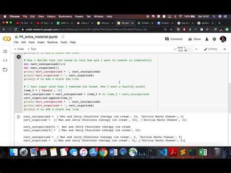 Python List Manipulation Basic YouTube