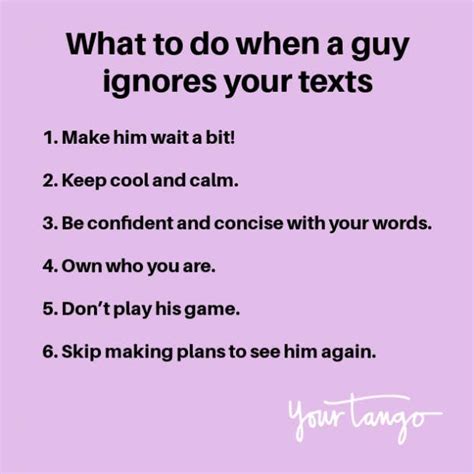 Why Is He Ignoring Me What To Do When A Guy Ignores Your Texts Jillian Jan Yuhas YourTango