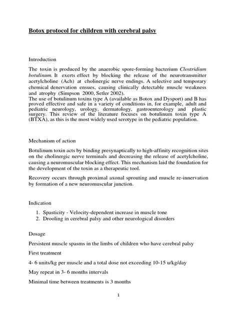 Botox Protocol Pdf