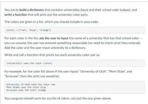 Solved You Are To Build A Dictionary That Contains Chegg