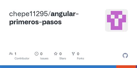 Github Chepe Angular Primeros Pasos
