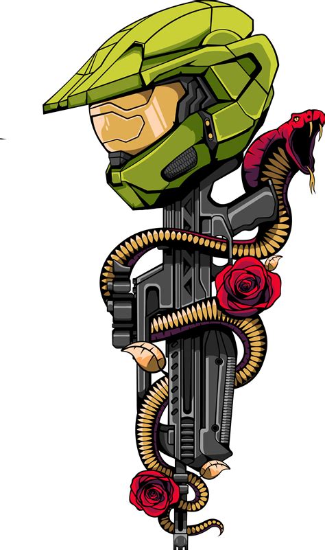 Halo Spartan Tattoo Flash Sales Aria