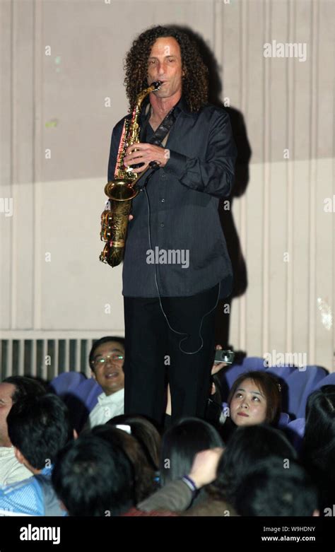Famous Saxophonist Kenny G Performs Amidst Audience During His China