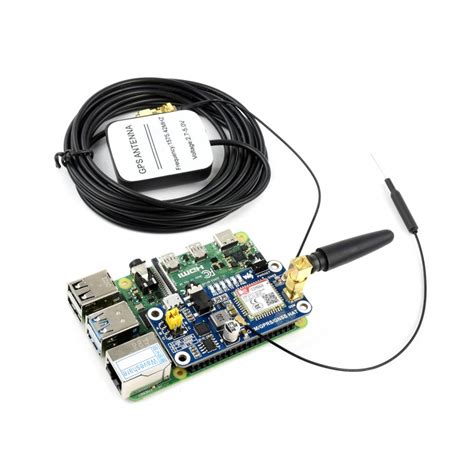 GSM GPRS GNSS Bluetooth HAT For Raspberry Pi Based On SIM