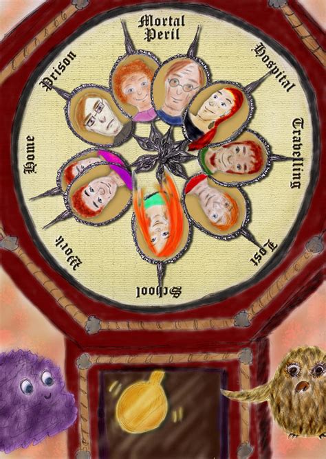 Weasley Clock By Guad On Deviantart