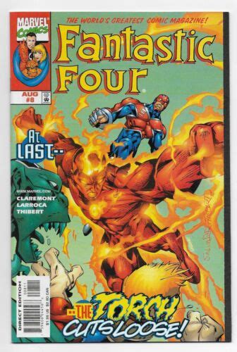 Fantastic Four 8 Marvel 1998 Bagged And Boarded We Combine Shipping Ebay