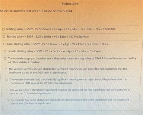 Solved Case Study SEX DISCRIMINATION IN EMPLOYMENT Data On Chegg Com