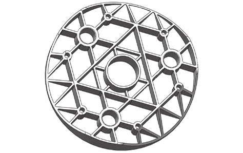 Aluminum Mirror Rsa 6061 Topology Optimization Lightweight Rate