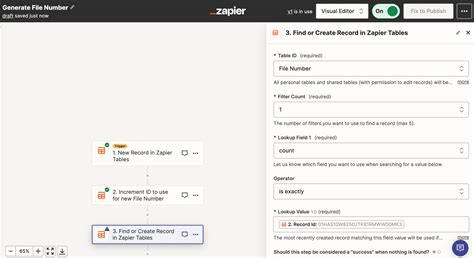 How Do I Generate An Ascending File Number For Each Lead In A Table Using Zapier Zapier Community