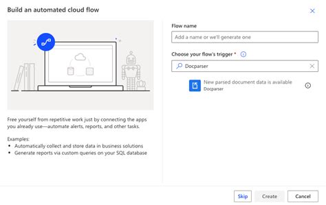 How To Export Parsed Data To Microsoft Power Apps Docparser