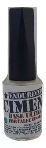 Base Endurecedor Cimento Força Clara Cosmetik 9 Ml Mercadolivre