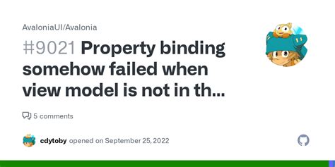 Property Binding Somehow Failed When View Model Is Not In The Same Assembly · Issue 9021