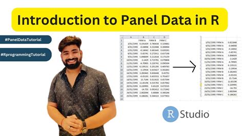 Introduction To Panel Data In R Programming Statistics Explained Youtube