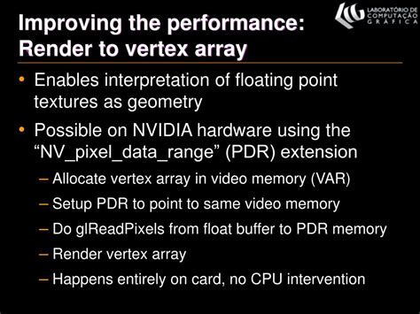ppt physically based simulation on gpu using opengl and glsl