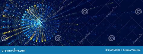 3d Sphere Structure With Connected Dots And Lines Wireframe Construct Technological Concept Of
