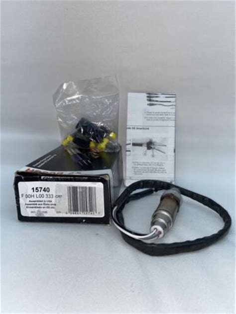 Bosch 4 Wire Universal O2 Sensor Instructions