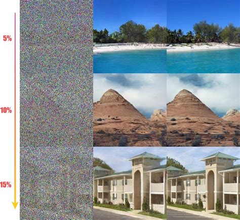 Reconstruction Of Natural Scene From Random Color Noise Image From