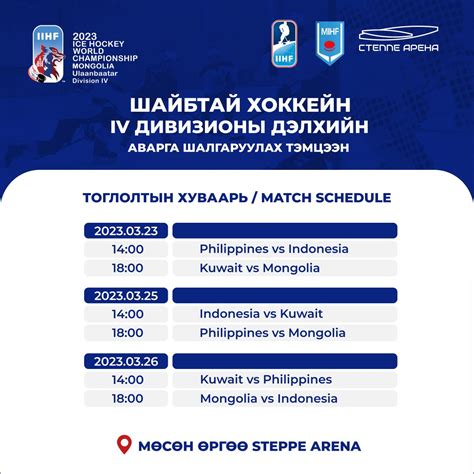 Шайбтай хоккейн Iv дивизионы ДАШТ пүрэв гарагт эхэлнэ