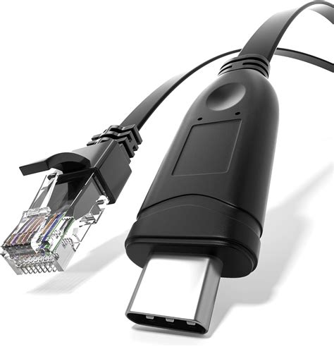Amazon Com DriverGenius USB C To RJ45 Serial RS 232 Interface Rollover Console Adapter Cable