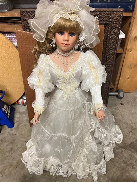 Rustie Porcelain Bride Doll Estatesales Org
