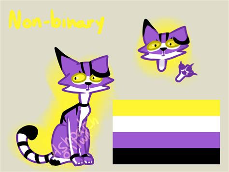 Non Binary Cat By Zephyrash1 On Deviantart