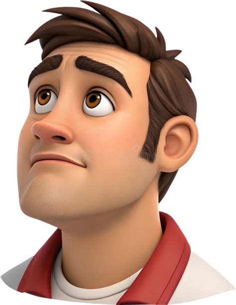 Man Face Emoji Icon For Expressive Designs Stock Image Illustration