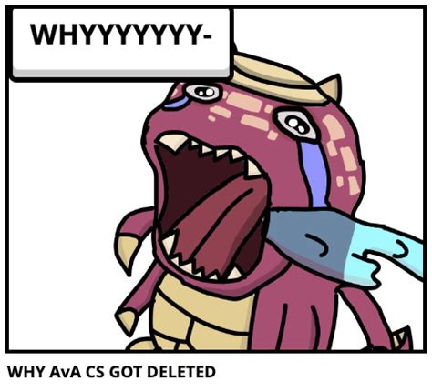 WHY AvA CS GOT DELETED Comic Studio