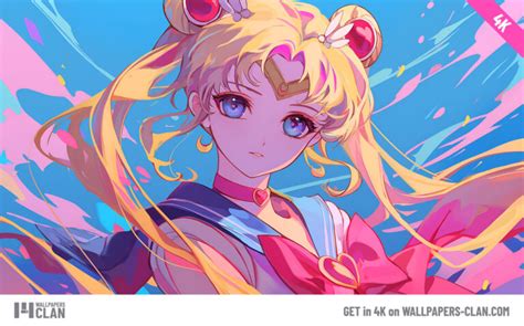 Sailor Moon Aesthetic Pc Wallpaper Download In Hd And 4k