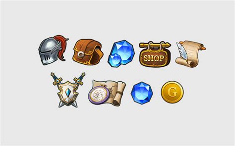 Mobile Game Ui Design Portfolio Behance