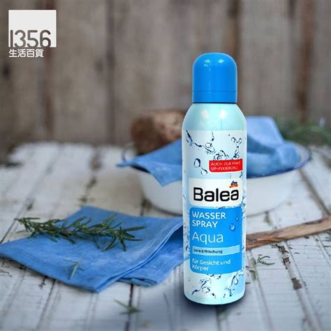 Balea Aqua 💦補水保濕噴霧 ☀面部： 迅速為肌膚注滿再生能量。當噴霧接觸肌膚時，彷如一層透薄的補濕屏障，即時將肌膚底層的水分緊緊鎖住