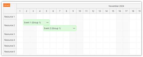 Javascript Scheduler Expandable Event Groups Daypilot Code