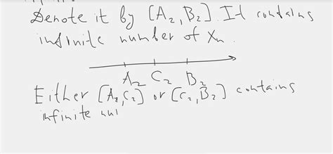The Bolzano Weierstrass Theorem