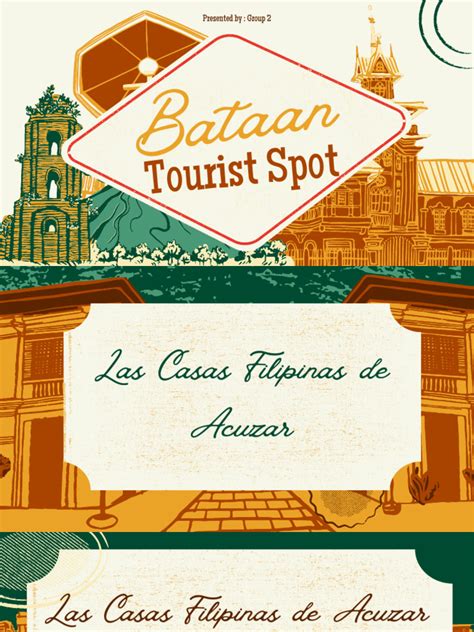 Bataan Tourist Spot Las Casa Filipinas De Acuzar Pdf