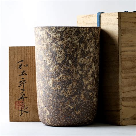 【楽天市場】【最上位作】 和太守卑良 杉文器 共箱 33469yr：お酒ブランド品骨董のカインドベア