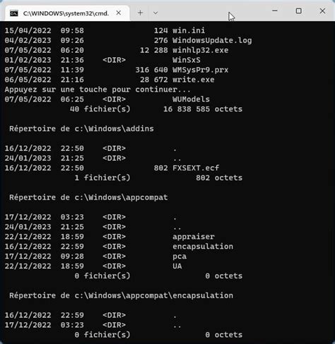Comment Utiliser La Commande Dir De Windows Cmd
