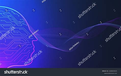 Human Big Data Visualization Artificial Intelligence Stock Vector Royalty Free 2268929225