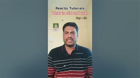 What Is Jsx And Use React Jsx Shorts React Reactcourse Redux Reactlearn Codingaitamil