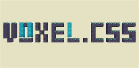 Css Goes 3d With Voxelcss