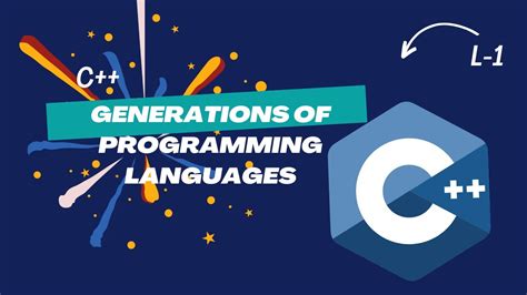 Generations Of Programming Languages L 1 Youtube