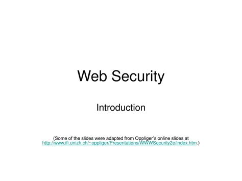 Ppt Web Security Powerpoint Presentation Free Download Id6941089
