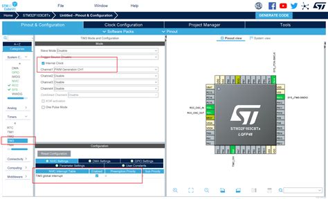 Stm32cubemx And Keil——stm32f103c8t6：pwm控制led灯stm32pwmled灯 Csdn博客
